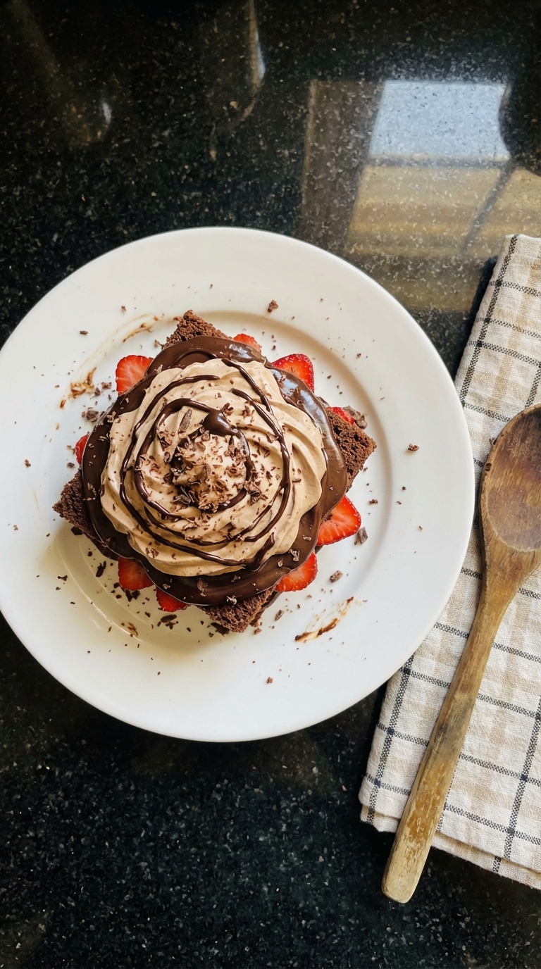 Mocha Chocolate Strawberry Delight - Globalbitesrecipes
