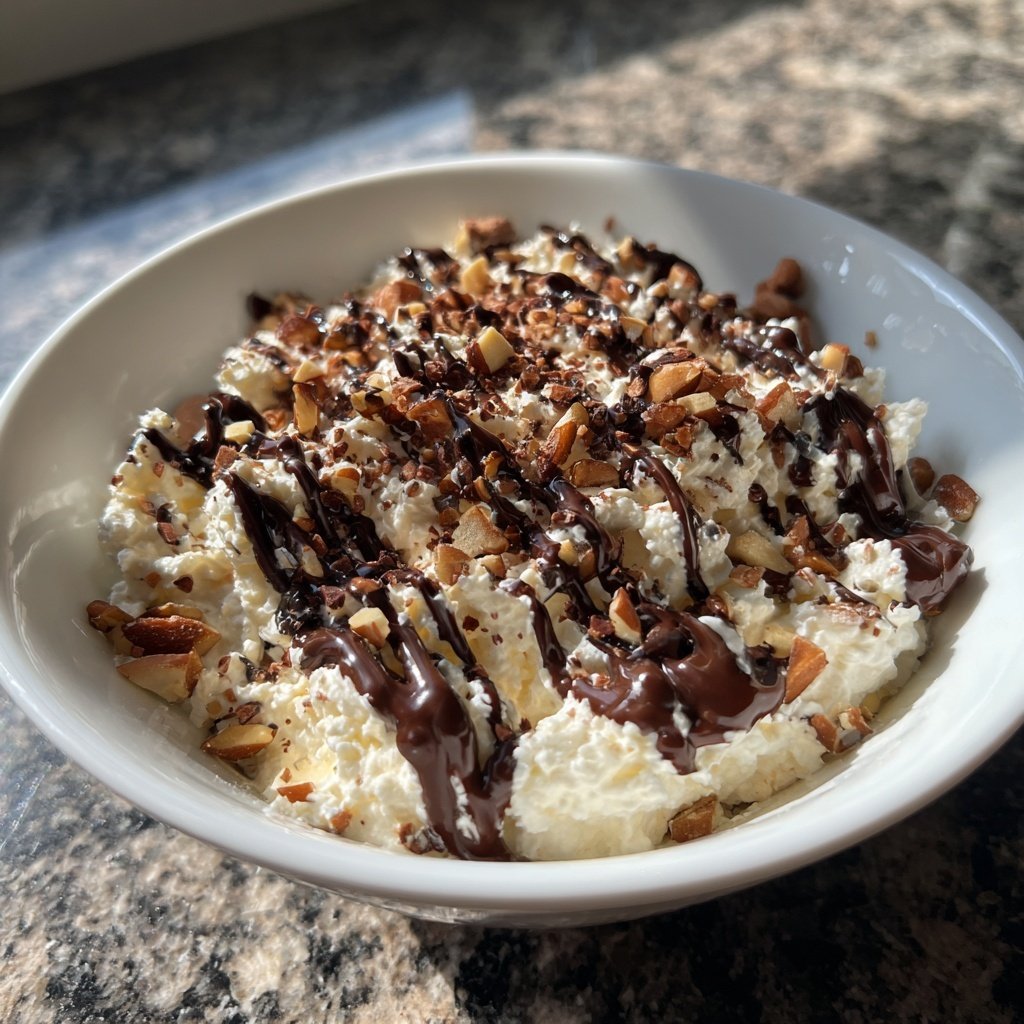 Nutty Chocolate Cottage Cheese Delight - Globalbitesrecipes